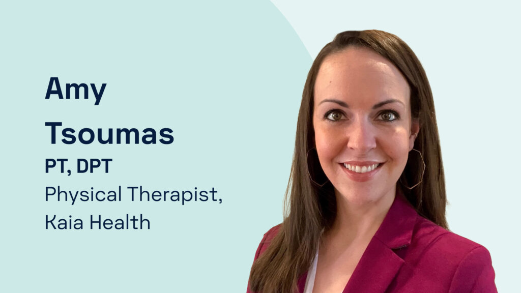 Meet the team: Amy Tsoumas, PT, DPT