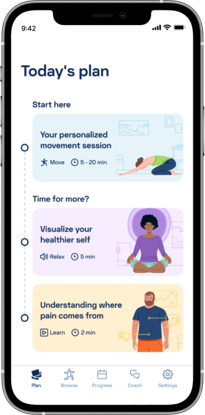 Digital-First Care for Musculoskeletal Pain | Kaia Health